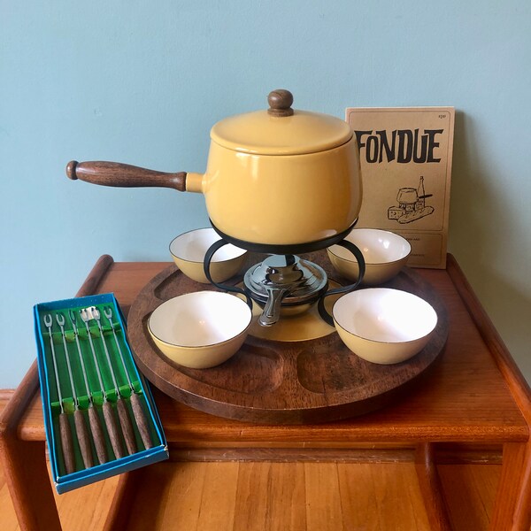 Vintage Fondue Pot - Etsy