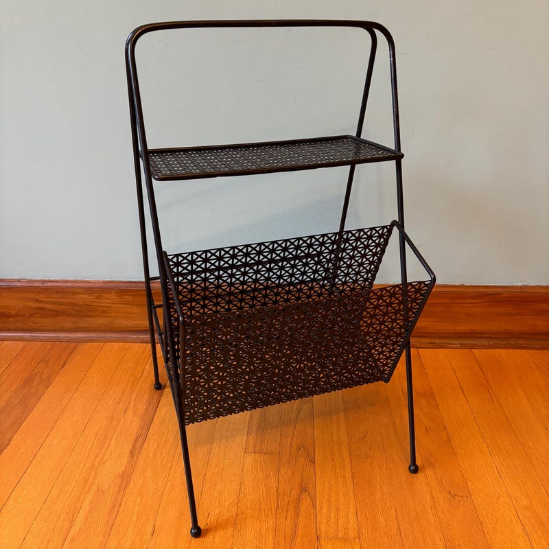 Magazine Rack Table - Etsy