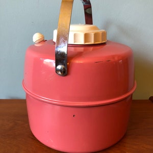 Vintage Pink Knapp Monarch Therm A Jug With Cup, One Gallon Mid Century ...