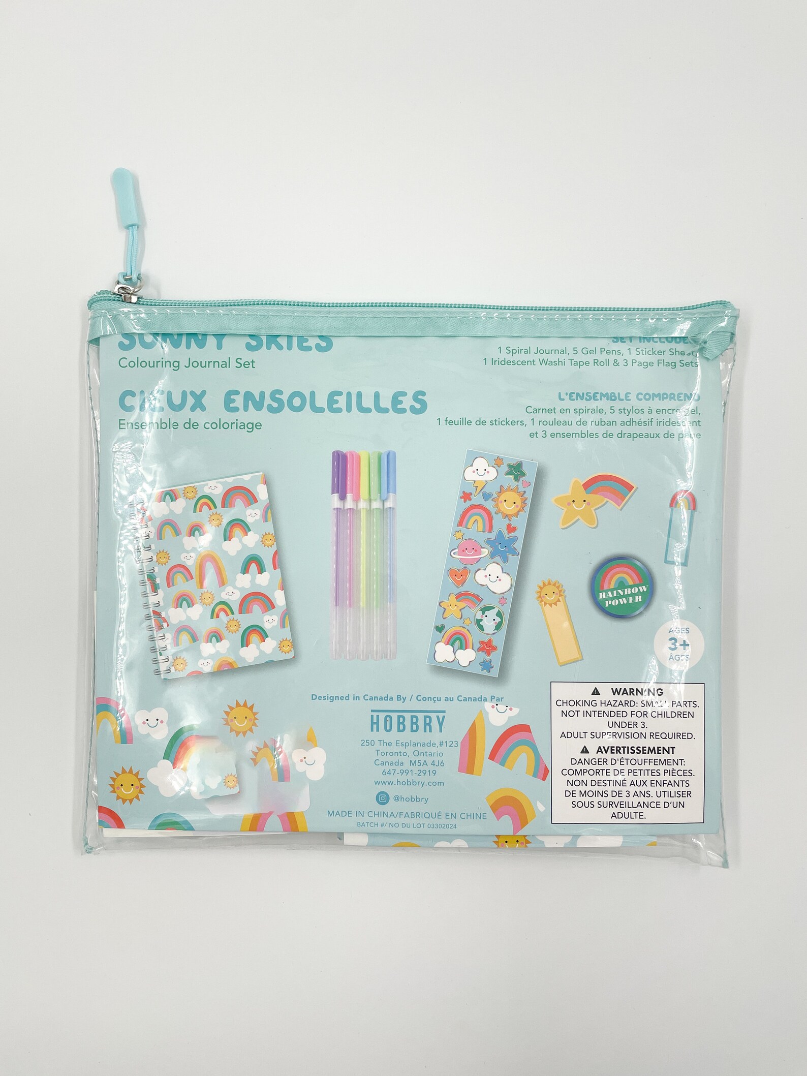 Hobbry Kids Multi Stationery Set RAINBOW - Etsy