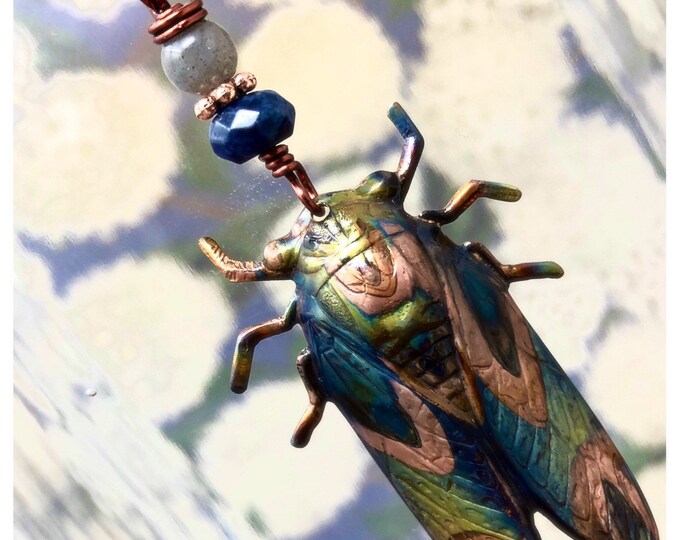 Cicada Brood X Necklace Copper Cicada Pendant Brood X Jewelry Cicada ...
