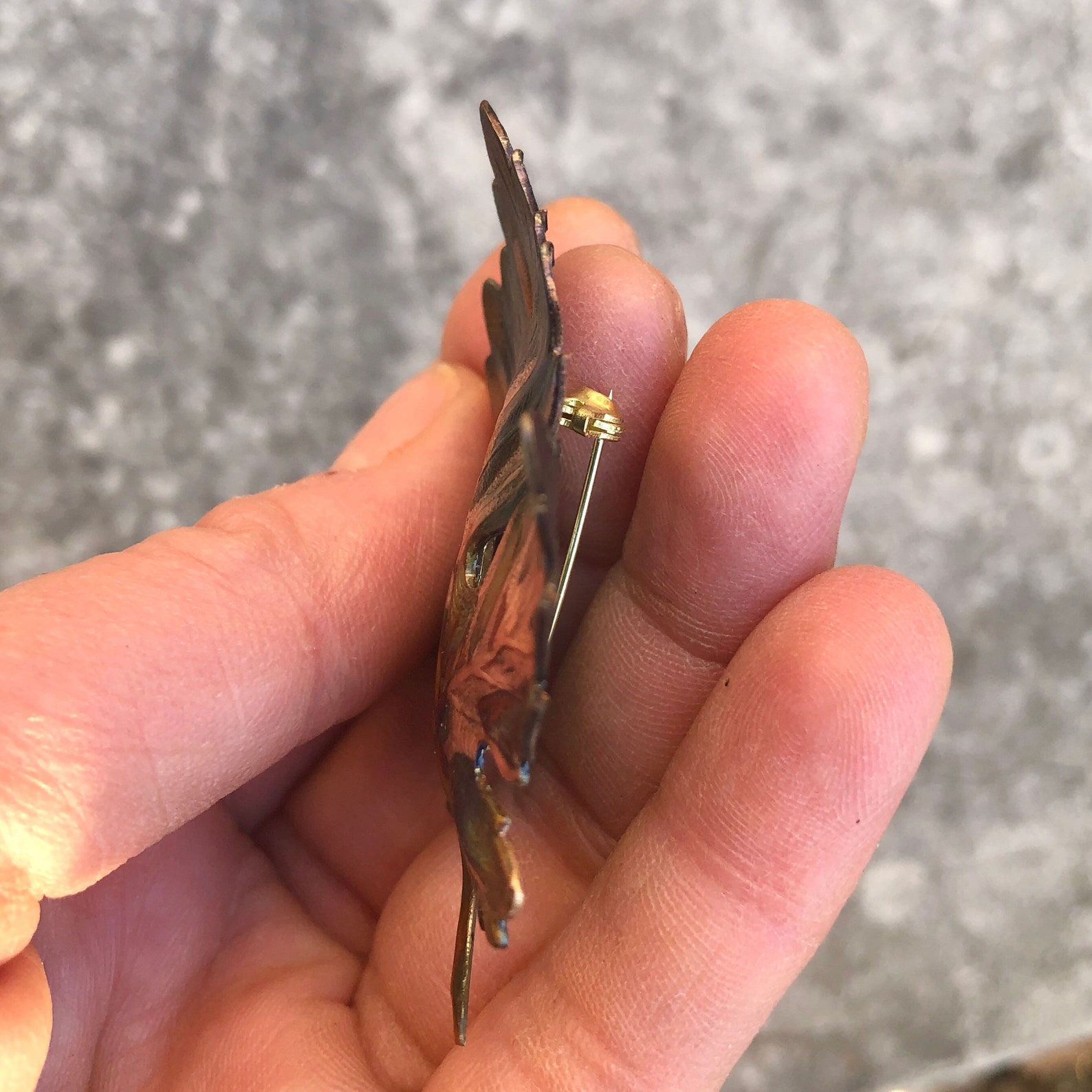 Maple Leaf Pin - Copper Leaf Pin - Leaf Jewelry - Maple Leaves ...