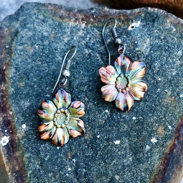 Copper Flowers - Etsy
