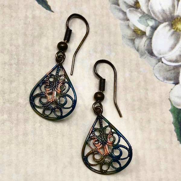 Copper Filigree - Etsy