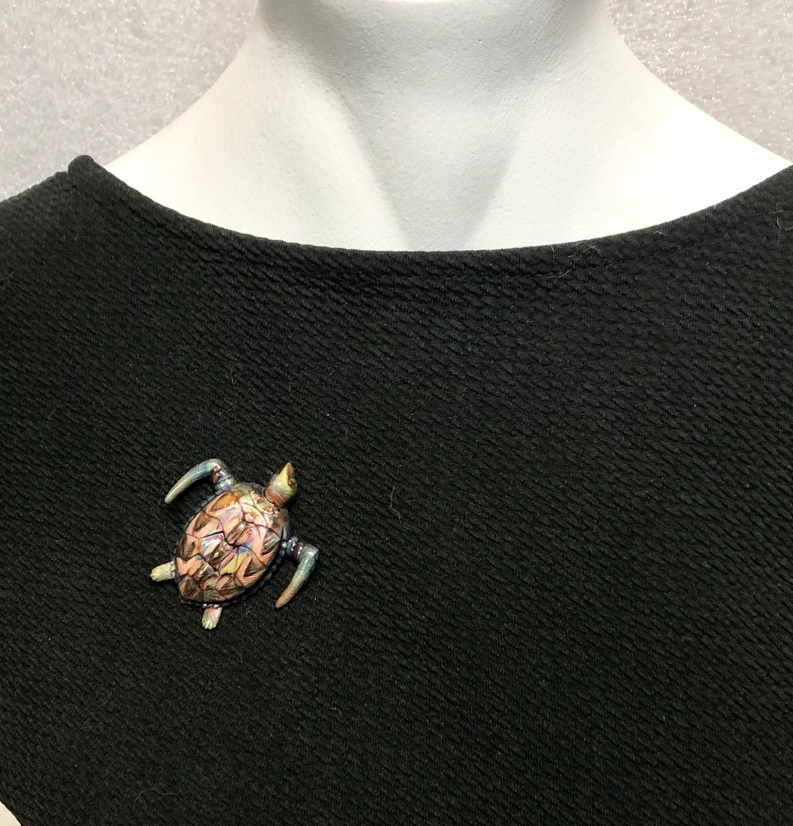 Sea Turtle Pin Turtle Pin Copper Jewelry Turtle Jewelry - Etsy