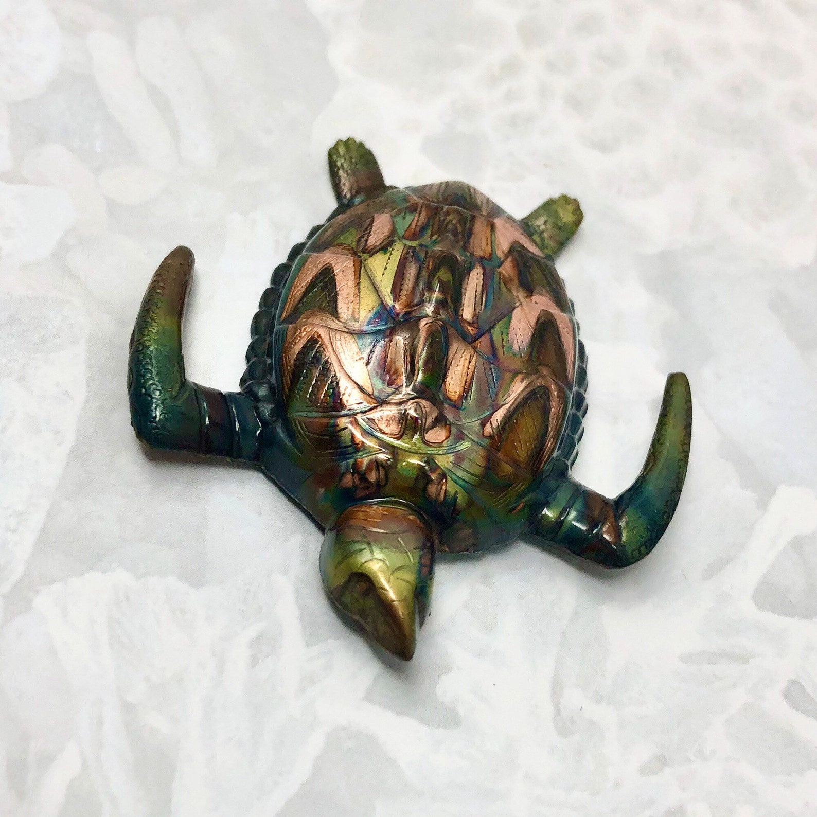 Sea Turtle Pin Turtle Pin Copper Jewelry Turtle Jewelry - Etsy