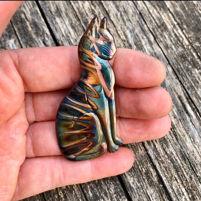 Cat Pin - Etsy