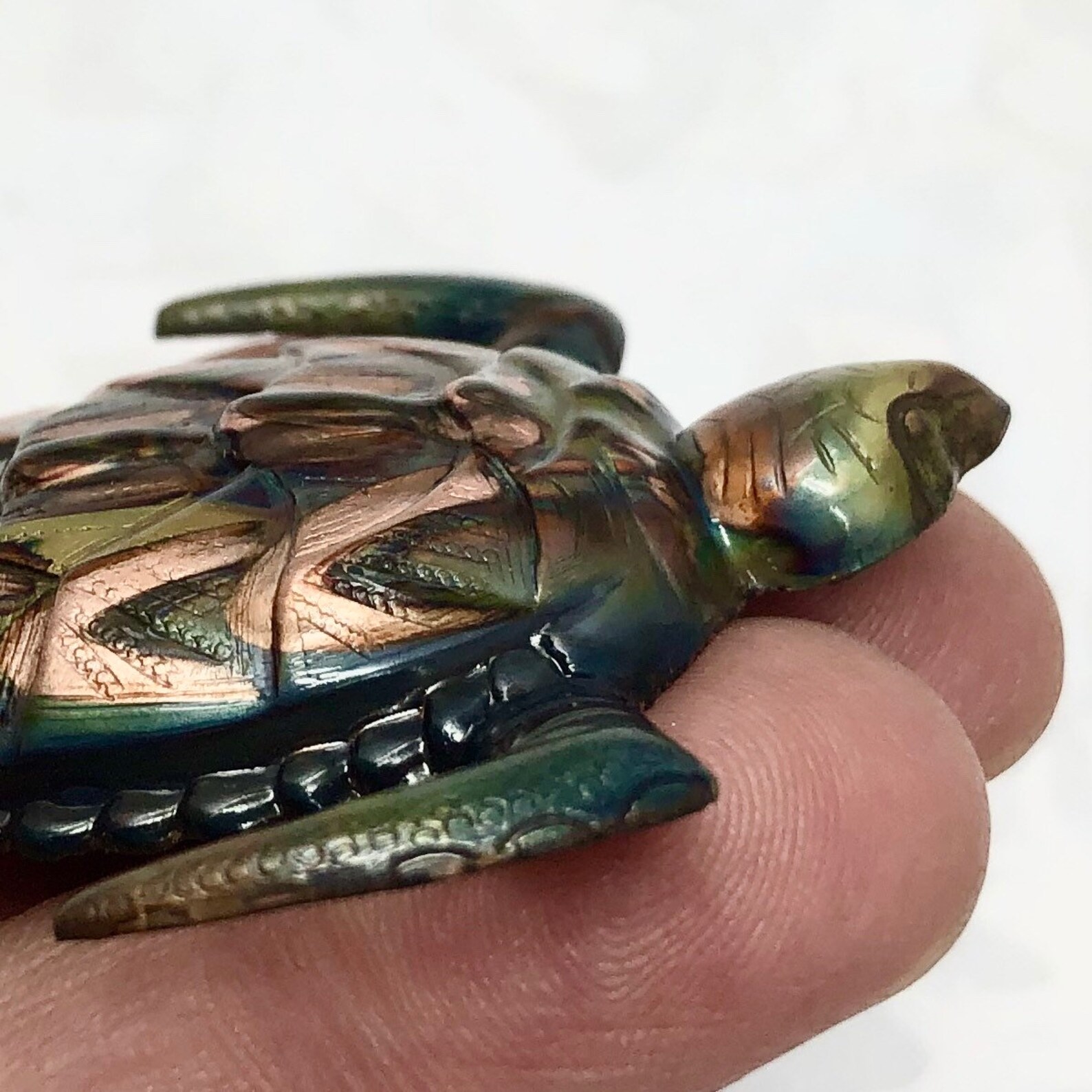 Sea Turtle Pin Turtle Pin Copper Jewelry Turtle Jewelry - Etsy