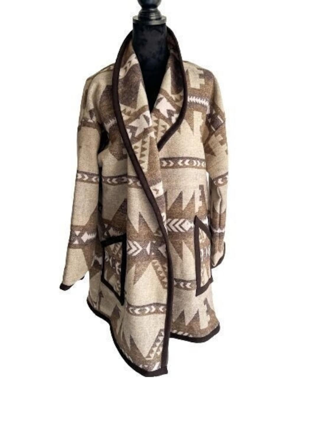 Aztec Women’s Coat, Western Coat, Southwestern Coat, Women’s Coat - Etsy