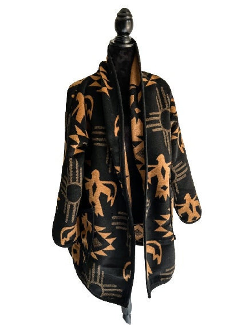 Aztec Womens Coat Western Coat Southwestern Coat Womens - Etsy