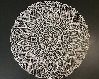 Crochet Table Center - Etsy