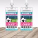 Soccer VIP Badge | Soccer Birthday Player Name Badge | Editable Lanyard ...