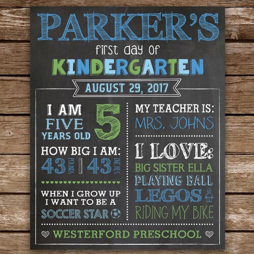 EDITABLE Last Day of School Photo Prop Back to School | Etsy