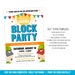 Editable Block Party Flyer Template, Summer Block Party Invitation ...