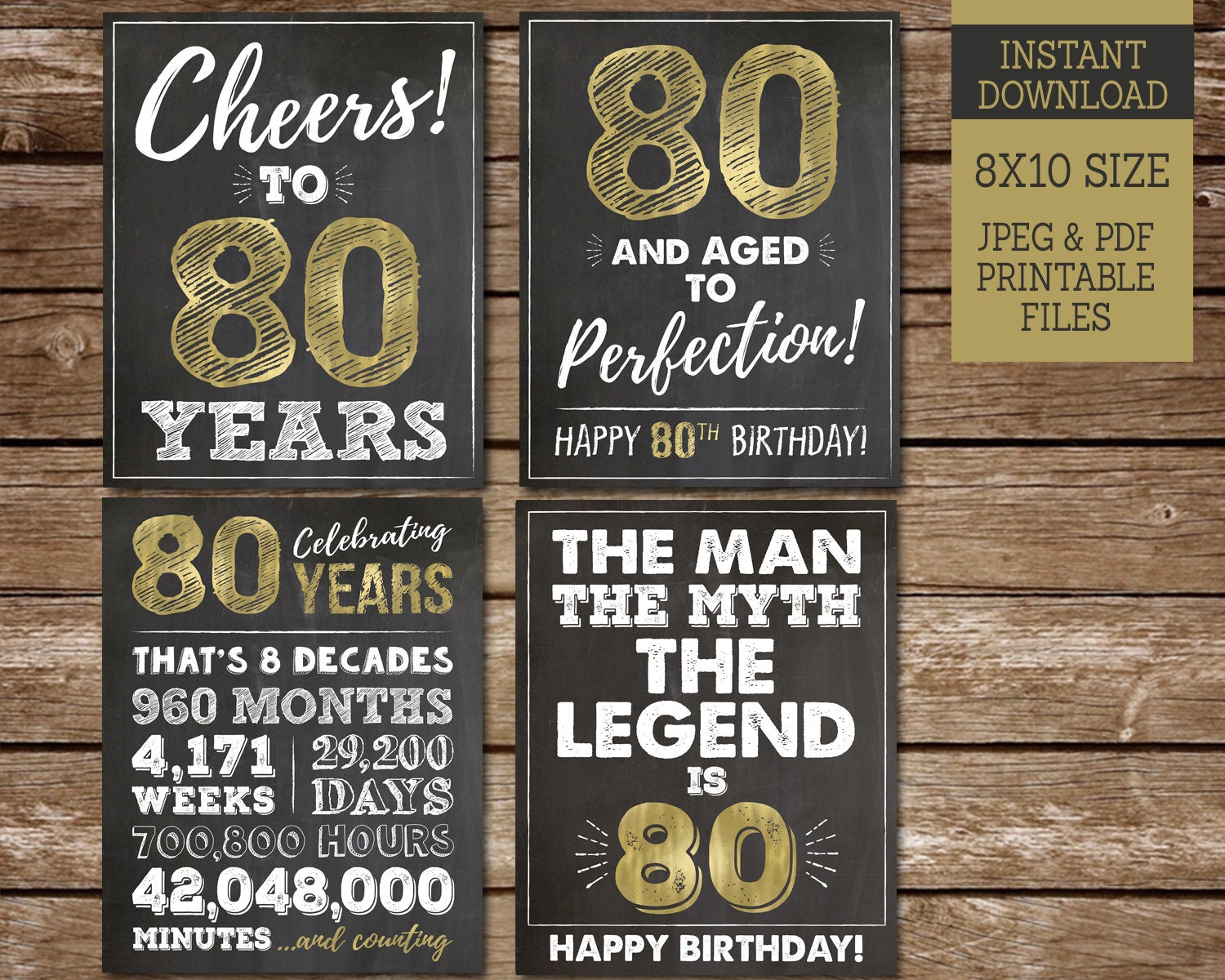 Male 80th Birthday Program 80th Birthday Cards For Him | Moonpig