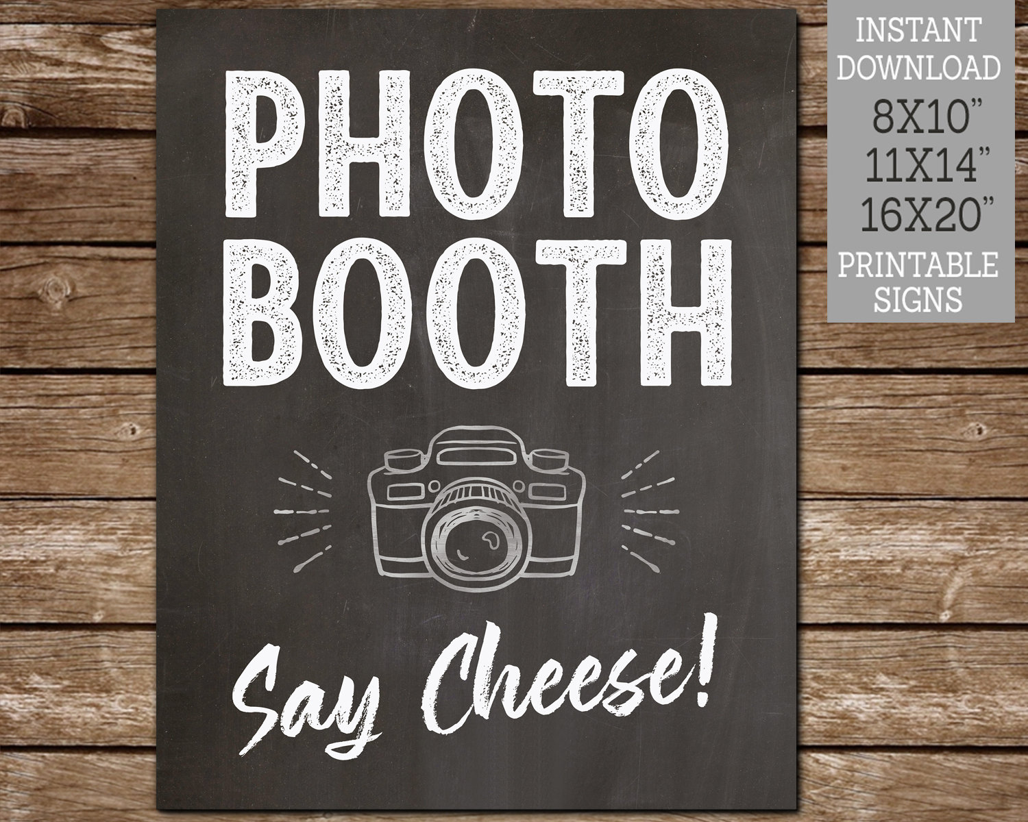 Photo Booth Sign