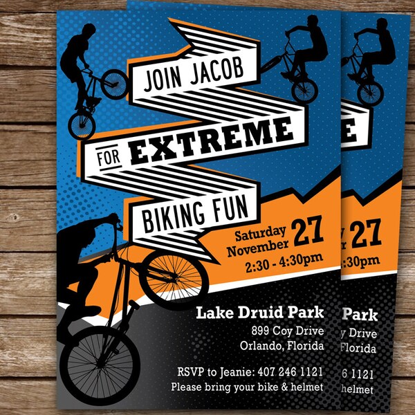 Bmx Party - Etsy