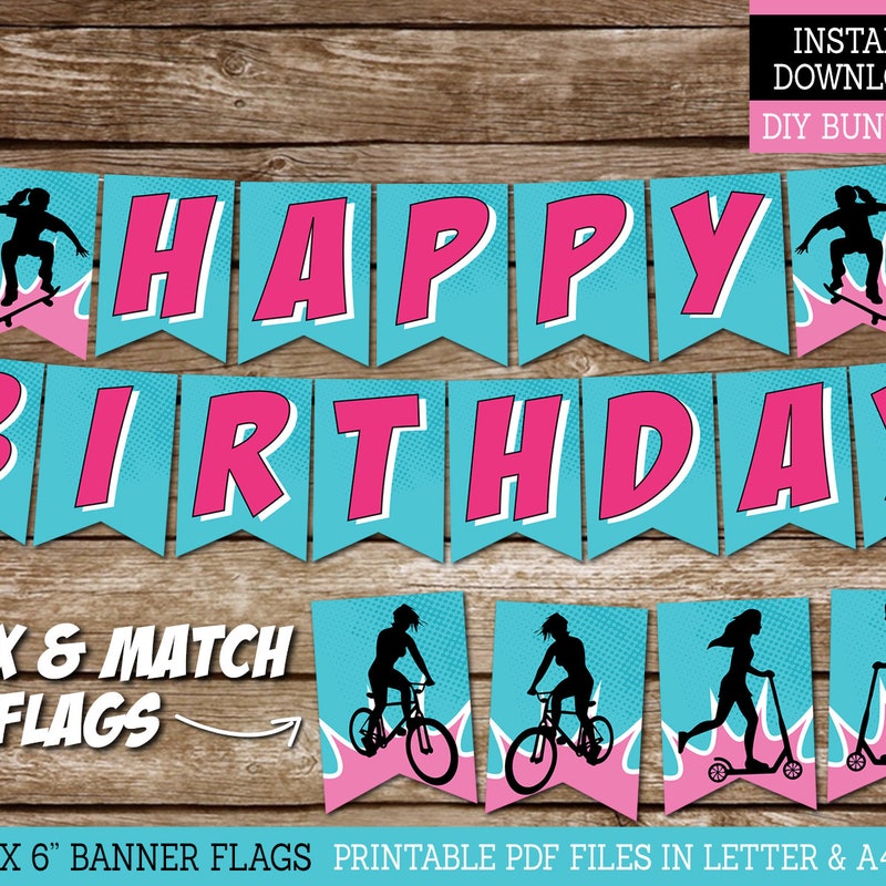 Bicycle Banner - Etsy