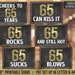 65th Birthday Party PRINTABLE Signs for Men, It Took 65 Years to Look ...