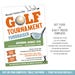 Golf Tournament Fundraiser Flyer | Golf Fundraiser Event Poster ...