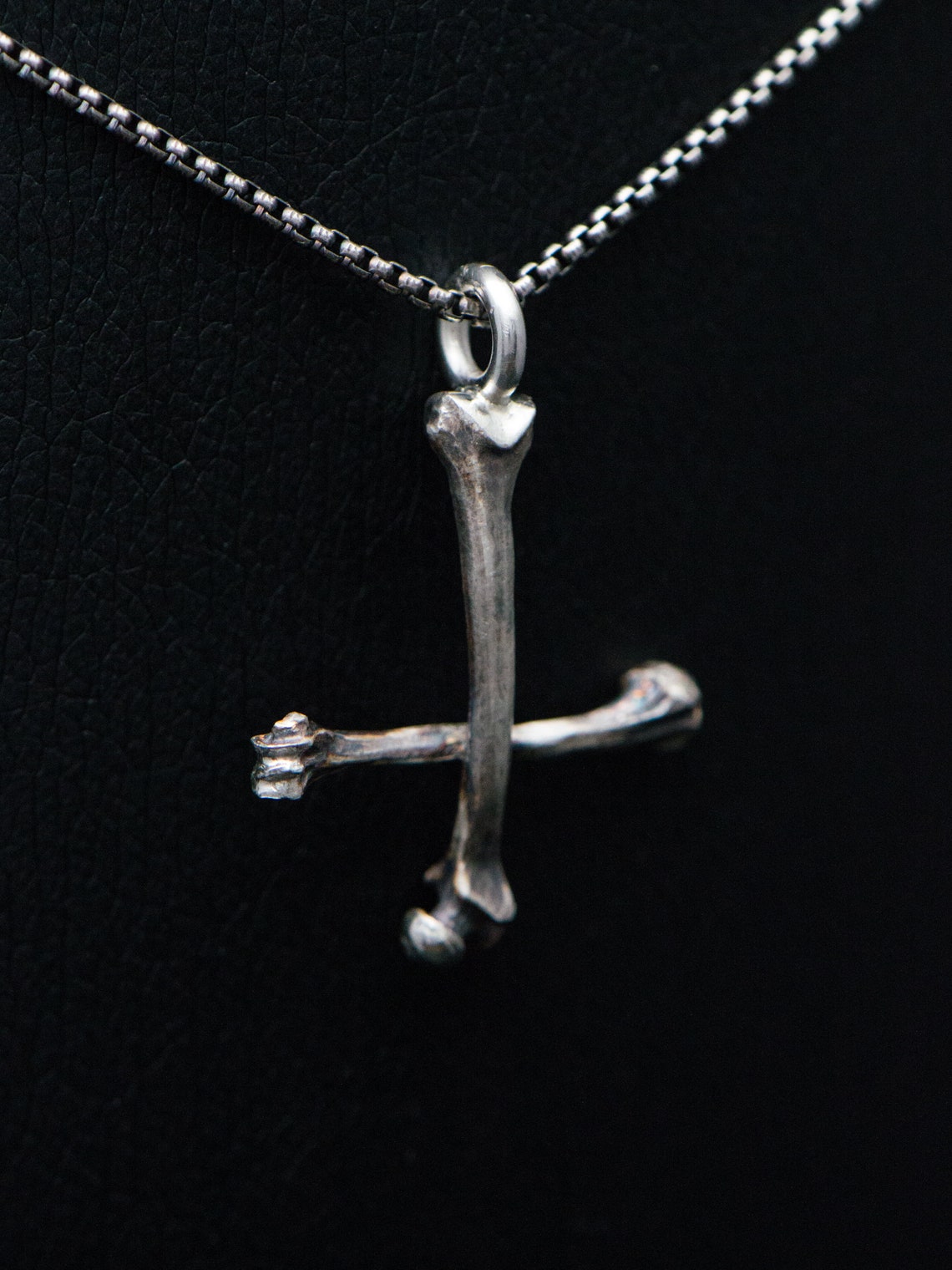 Sterling Silver Petrine Cross Pendant. Dark Art Gothic Cross. | Etsy