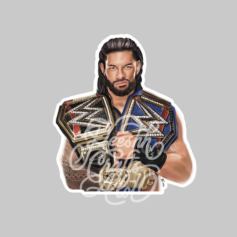 Wwe Wall Decal - Etsy