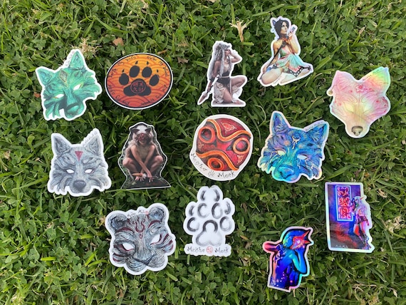 Surprise Sticker Set three Stickers Two Normal One Special - Etsy