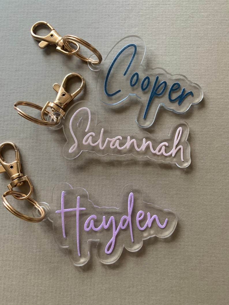 Custom Name Tag Acrylic Name Tag - Etsy