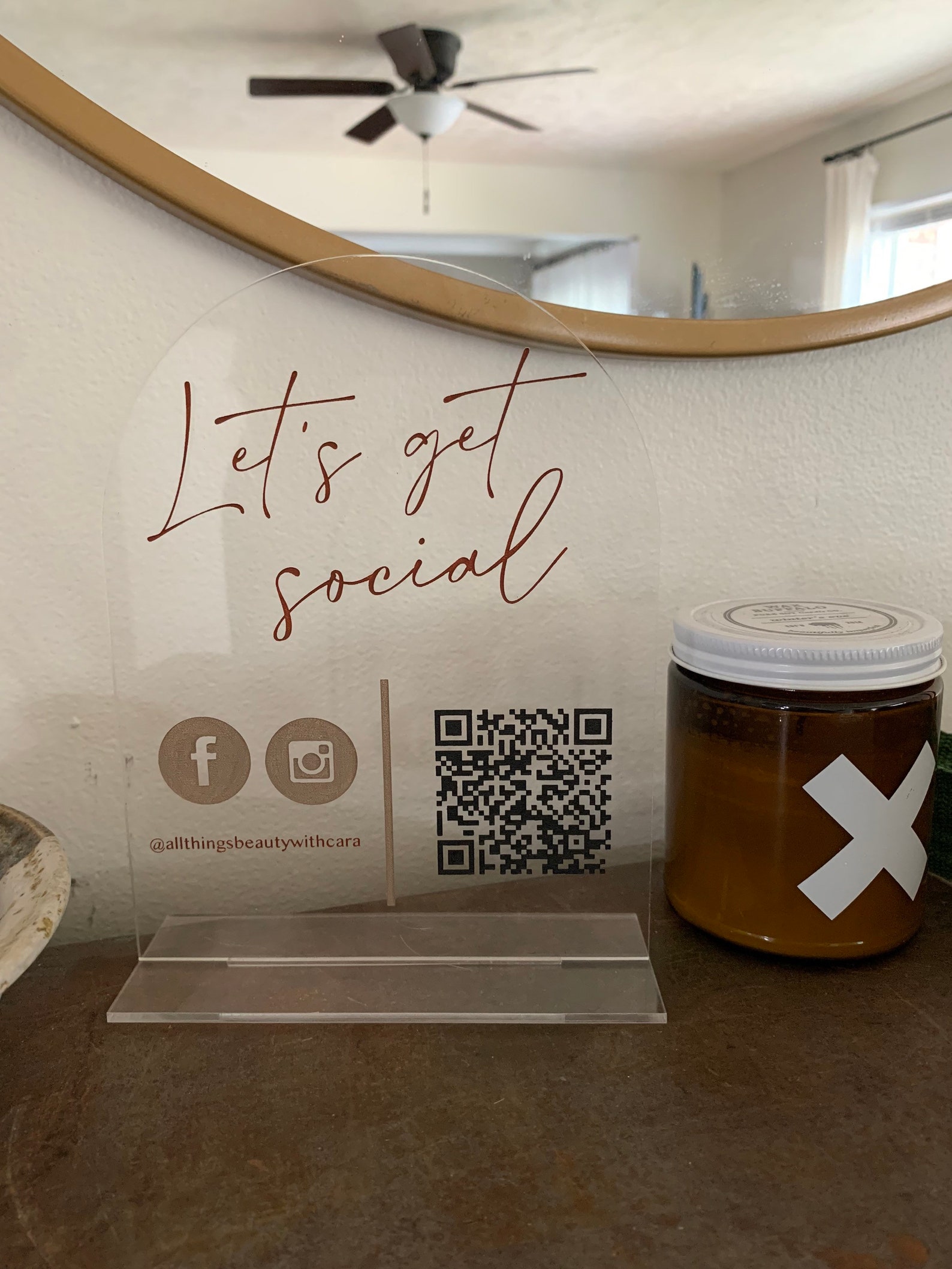 Lets Get Social Sign Social Media Sign - Etsy