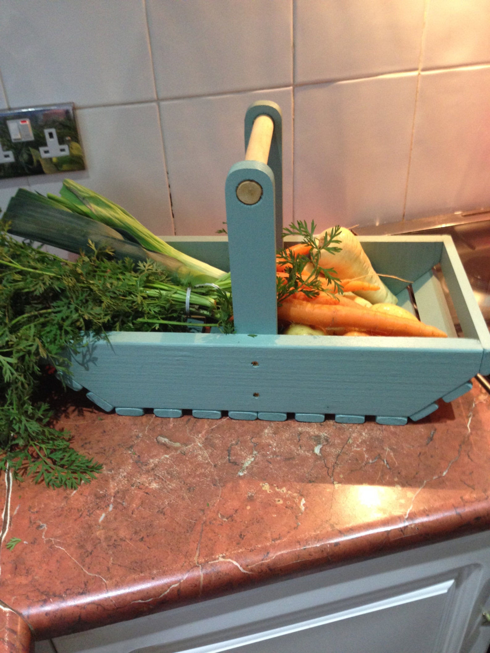 Adult / Kids Garden Trug / Basket - Etsy UK