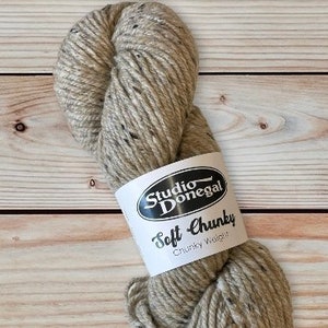 Studio Donegal Chunky Merino Yarn, Irish Wool (100g/3.5oz) - Etsy