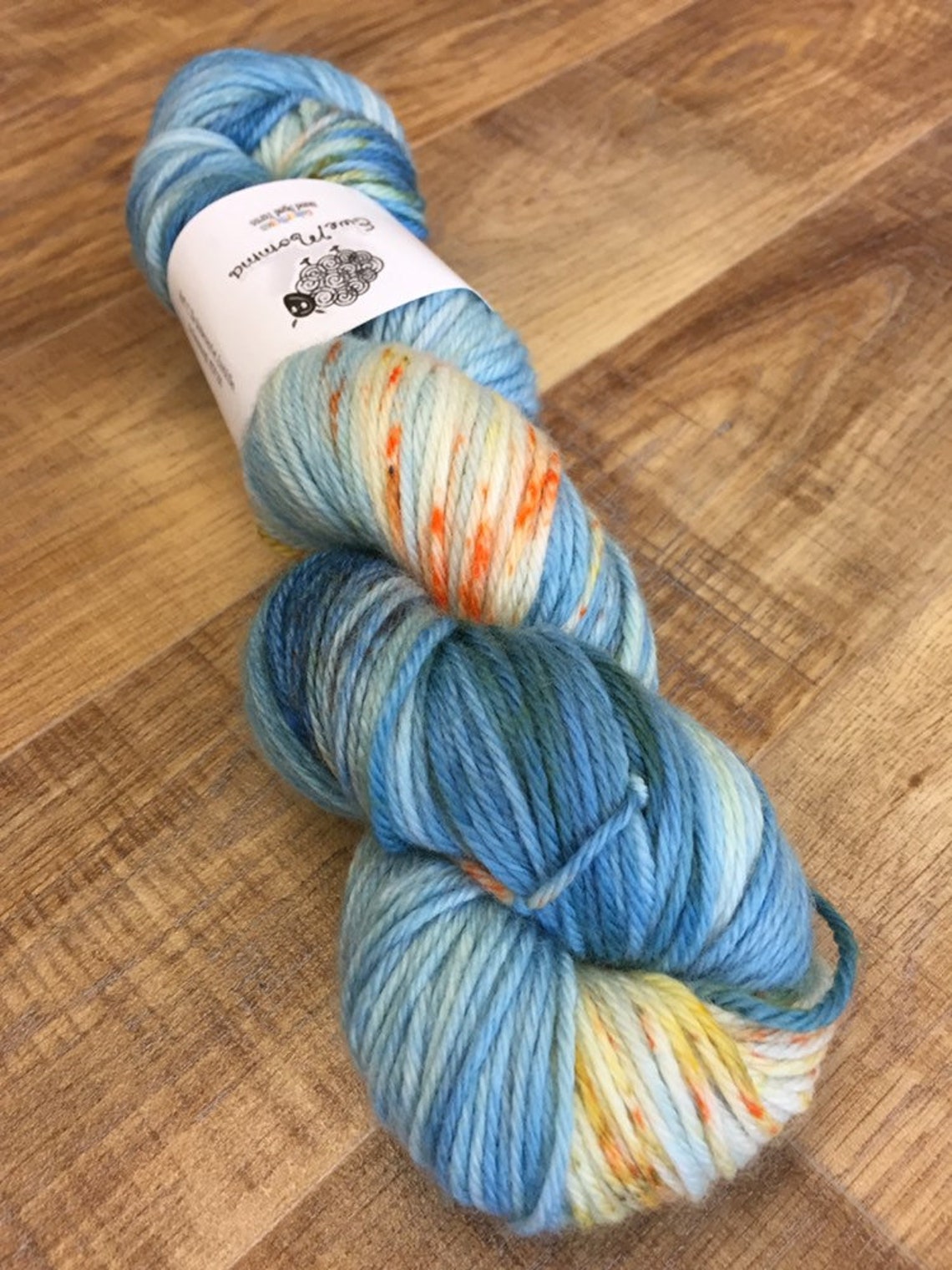 Hand Dyed Superwash Merino Dk/light Worsted Yarn Wool - Etsy Sweden