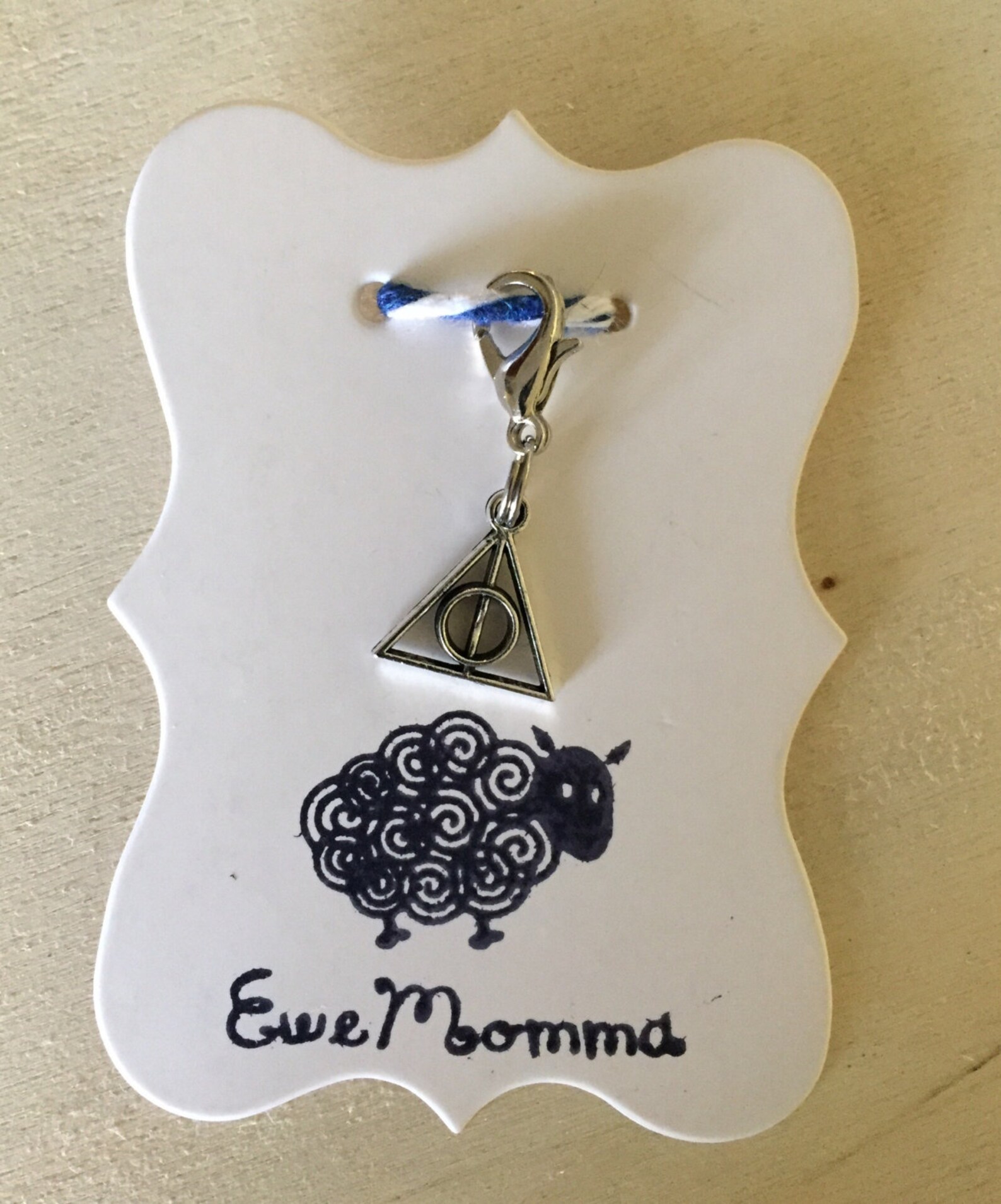 Harry Potter Inspired Deathly Hallows Knitting Crochet Stitch - Etsy UK