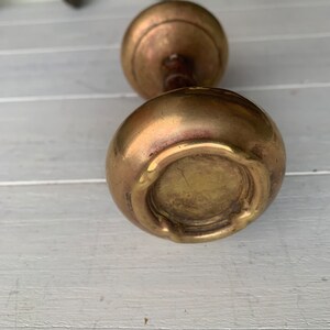 Antique Brass Door Knob Sets Decor Only - Etsy