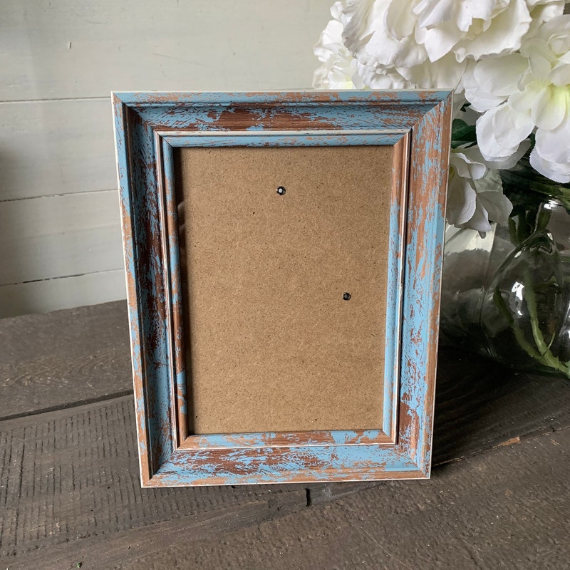 Blue Distressed - Etsy