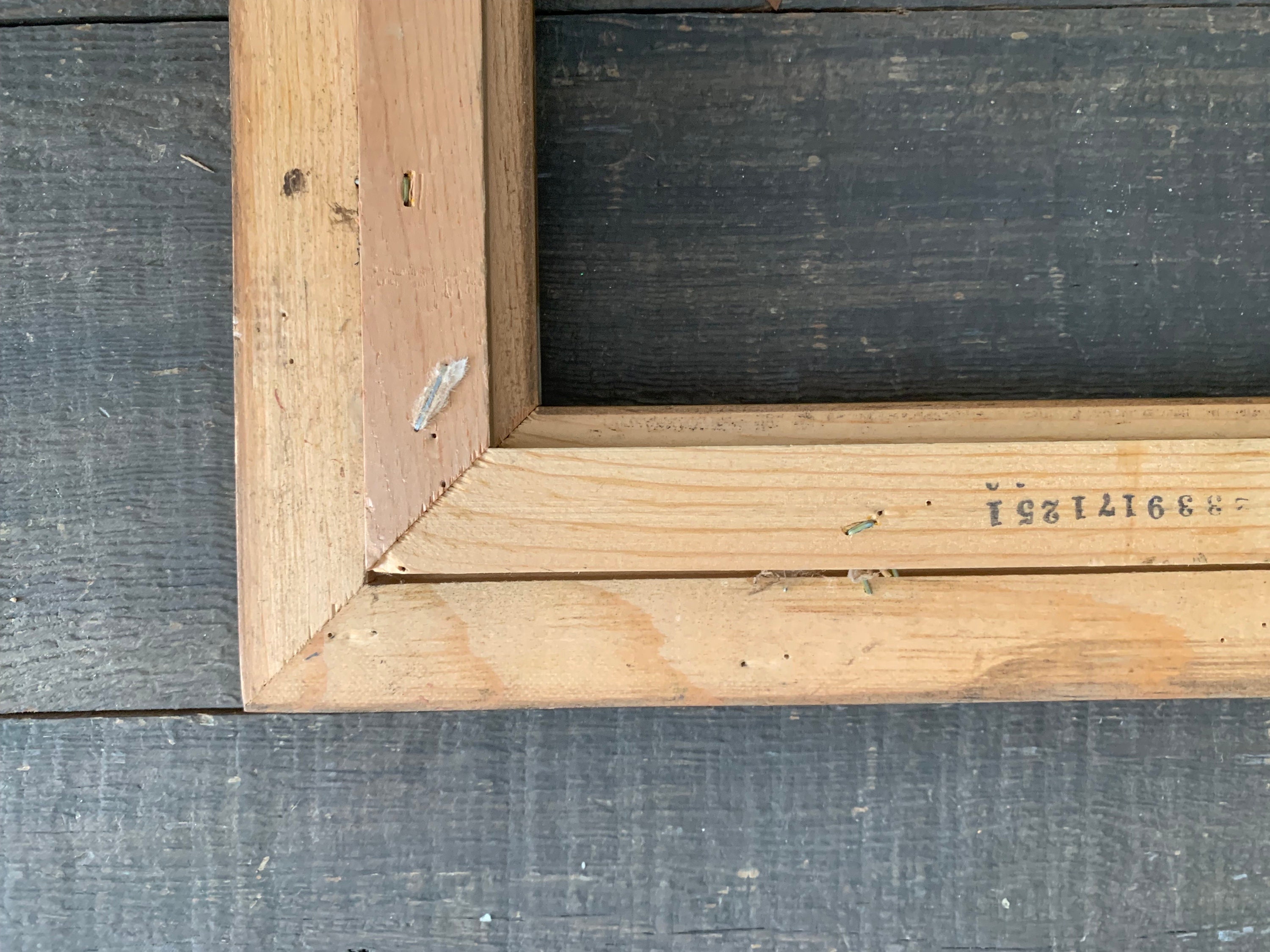 Empty Vintage Picture Frame Vintage Wood Frame Farmhouse - Etsy Canada