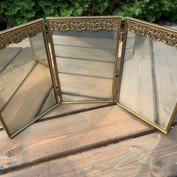 Folding Mirror - Etsy
