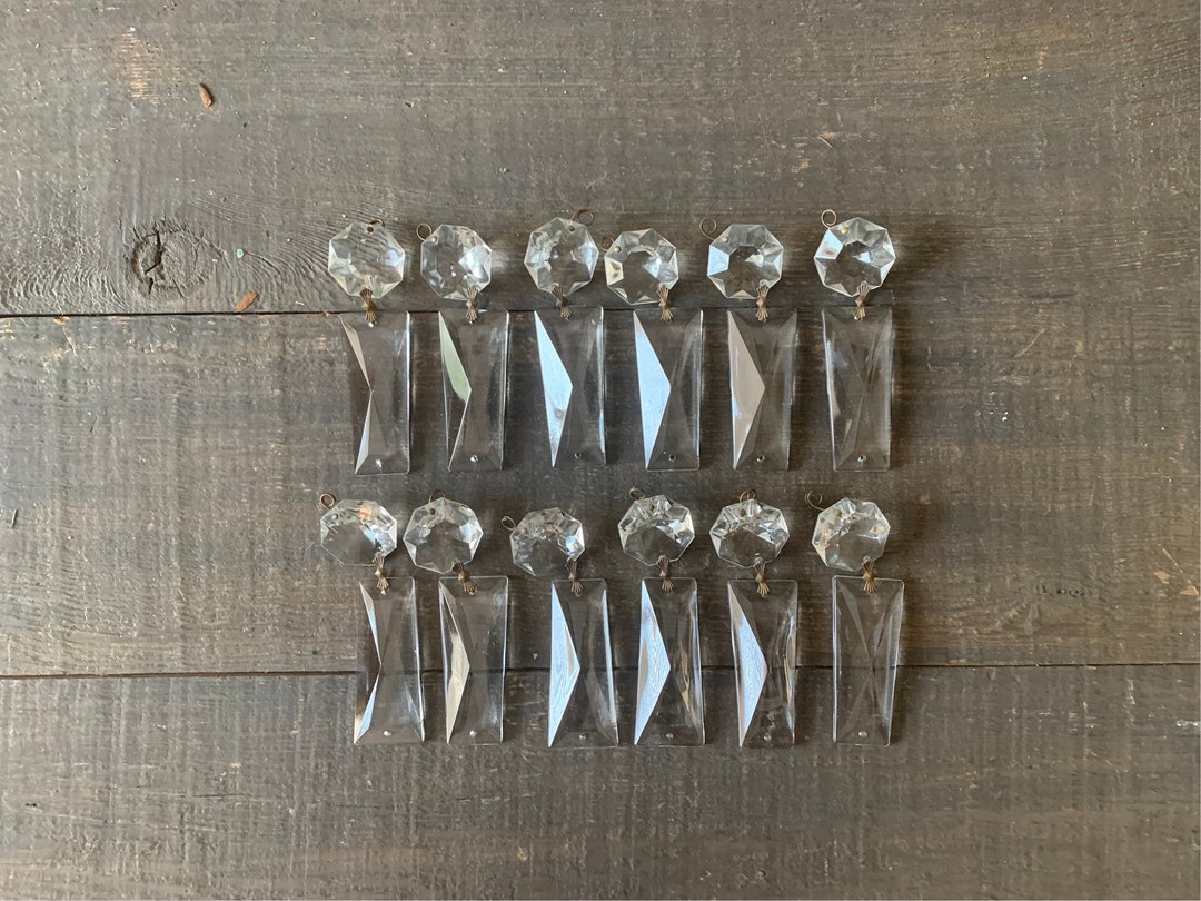 2 Hole Rectangular Prisms - Chandelier Crystals, Lamp Parts ...