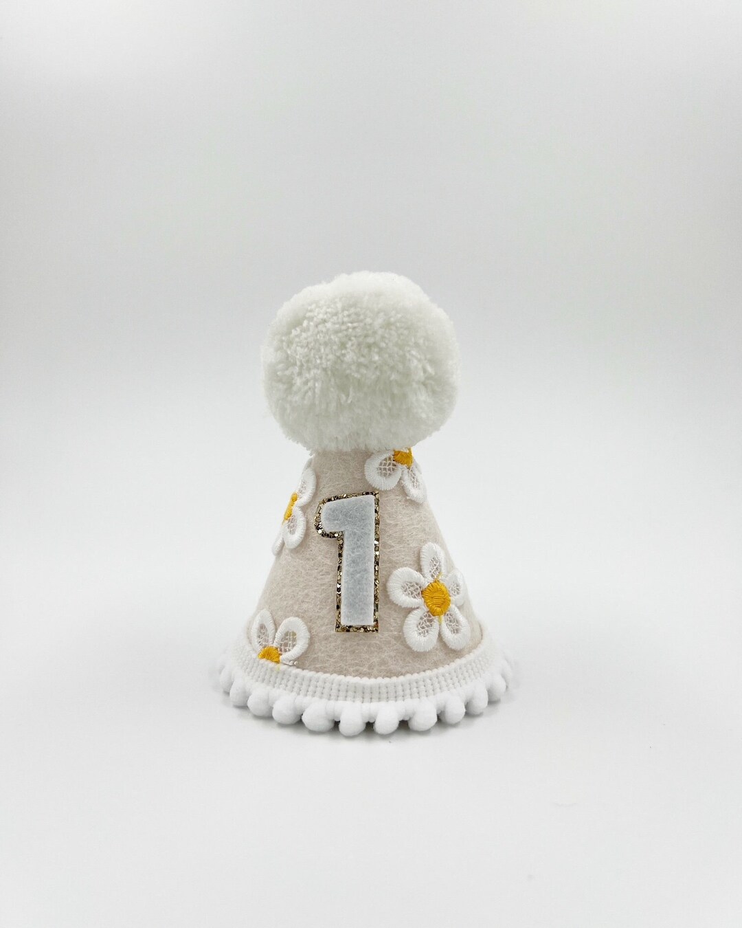 Daisy Felt Cake Smash Party Hat Party Hat First Birthday Hat Birthday ...