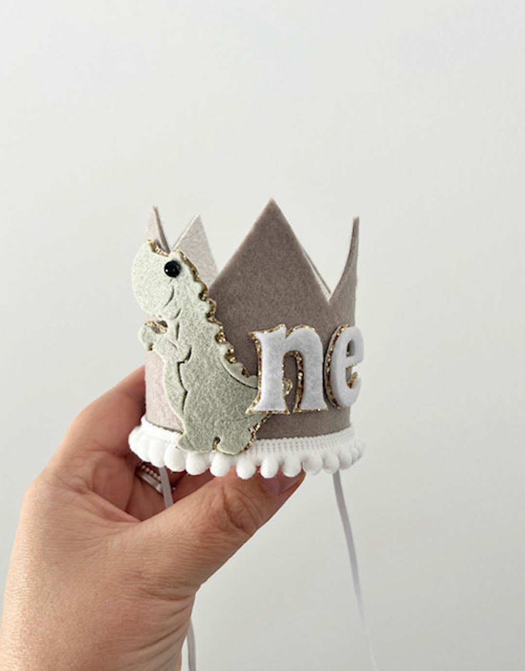 Roar-some Dino Crown | Dinosaur Crown | T-rex Hat | Crown Headband ...