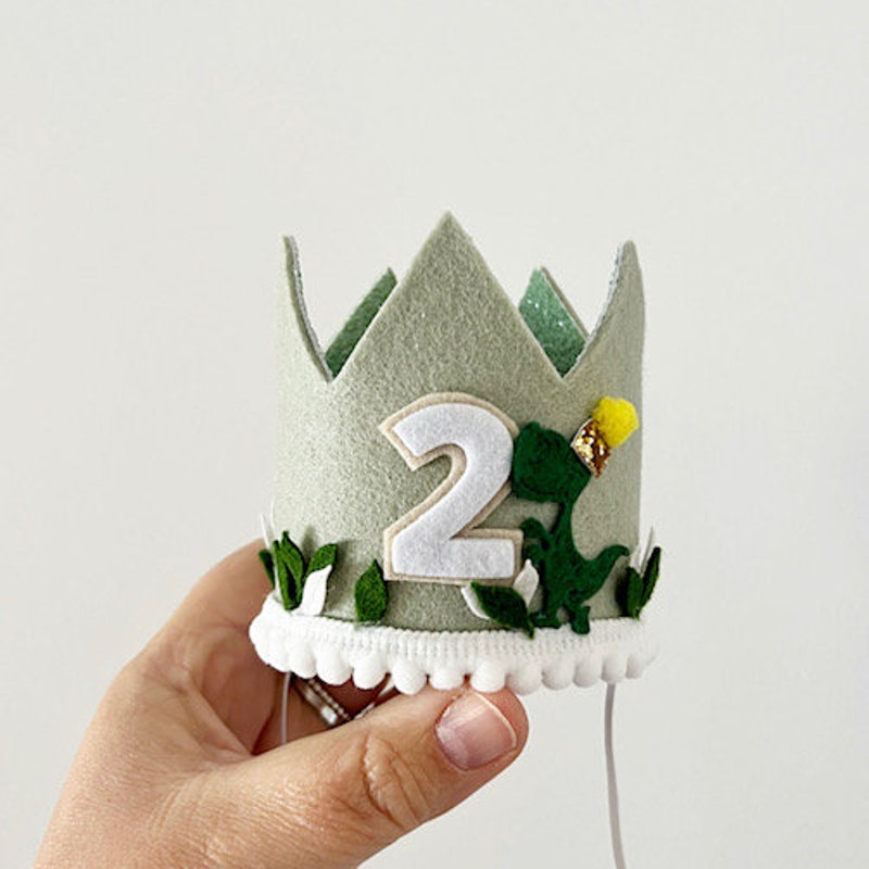 Dinosaur Crown - Etsy