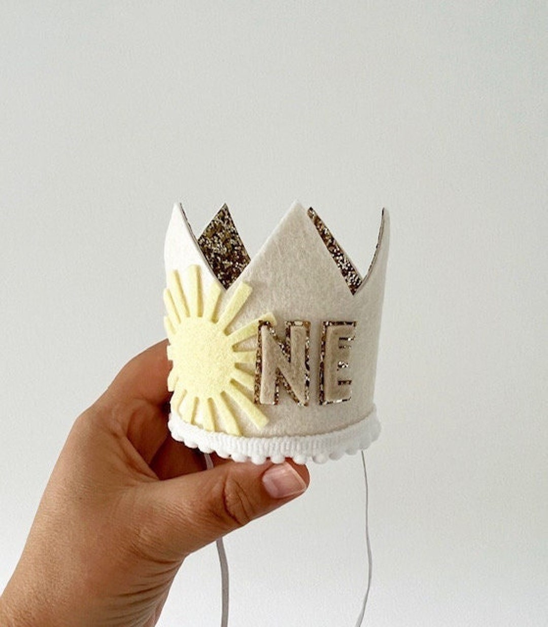 First Lap Around the Sun Crown Sun Crown Child Headband Crown Headband ...