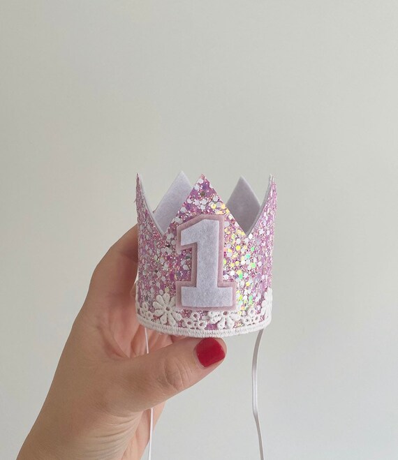 Pink Birthday Crown Birthday Crown Child Headband Crown | Etsy