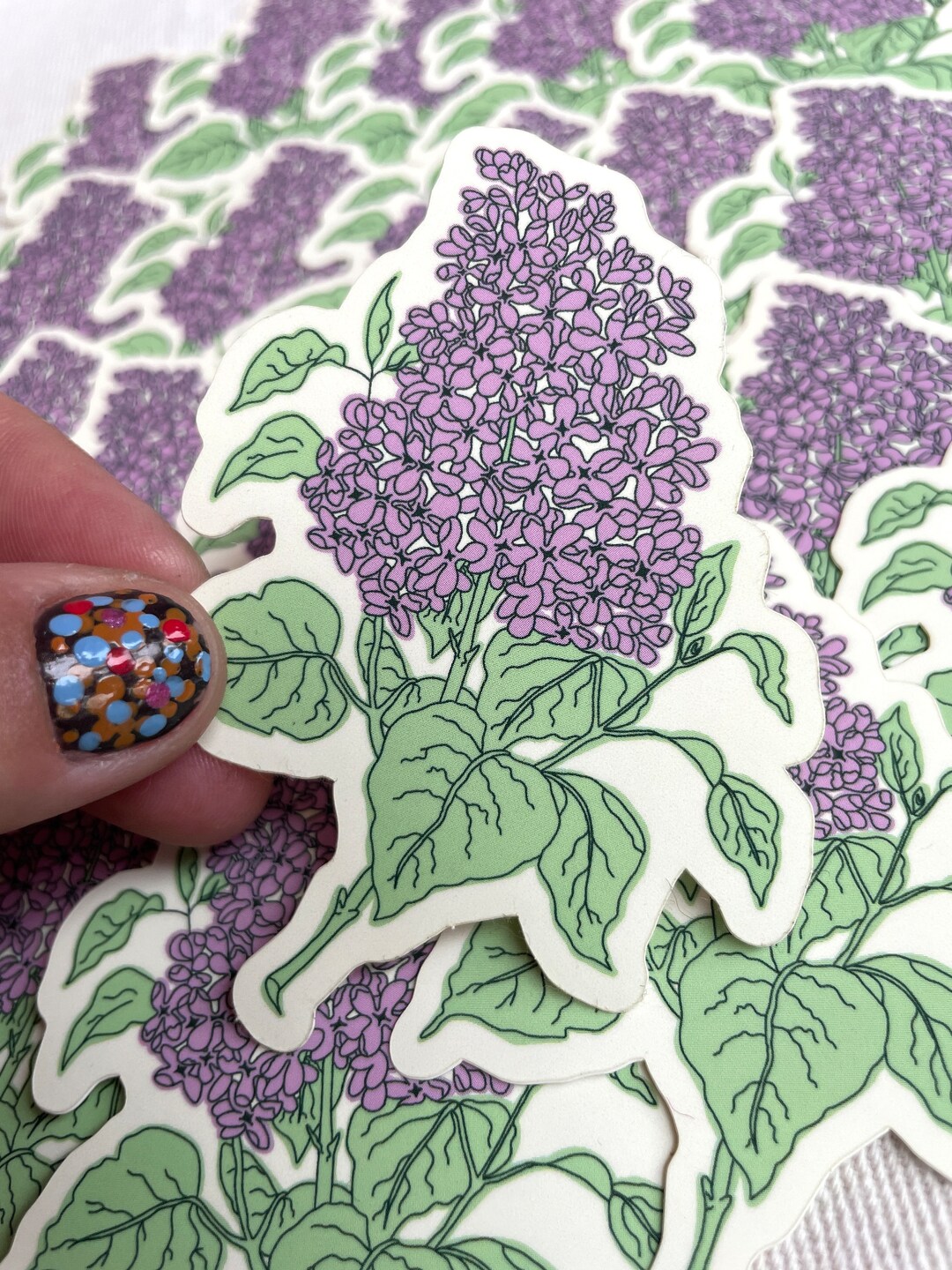 Sticker - Lilac - Etsy