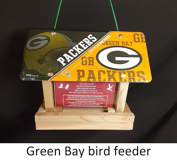 Green Bay Packers License Plate Bird Feeder - Etsy