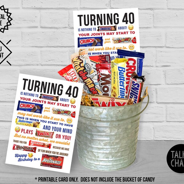 40th Birthday Cards - Etsy