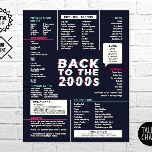 2000s Party Decorations - Etsy