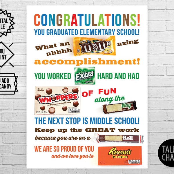 6th Grade Graduation - Etsy