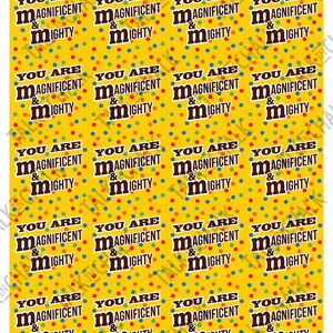 PRINTABLE M&ms Candy Tags Sport Treat Tags Good Luck Game Day ...