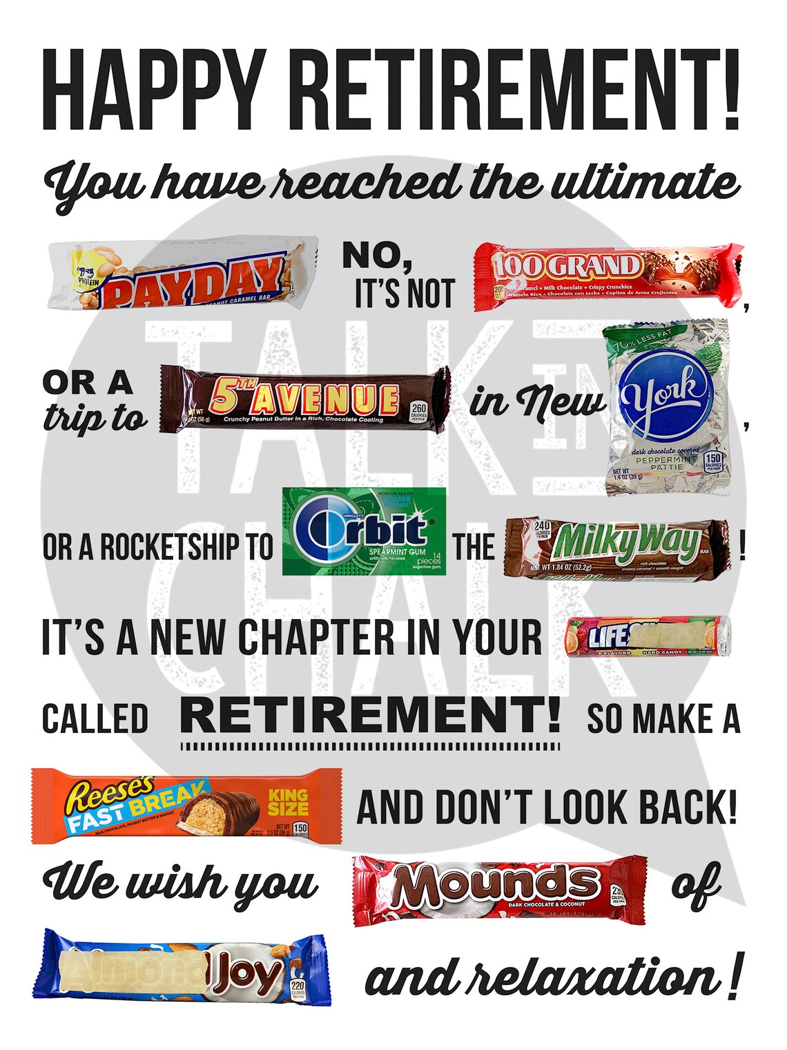 PRINTABLE Retirement Candy Bar Poster PRINTABLE Candy Gram Etsy printable-retirement-candy-bar-poster-printable-candy-gram-etsy